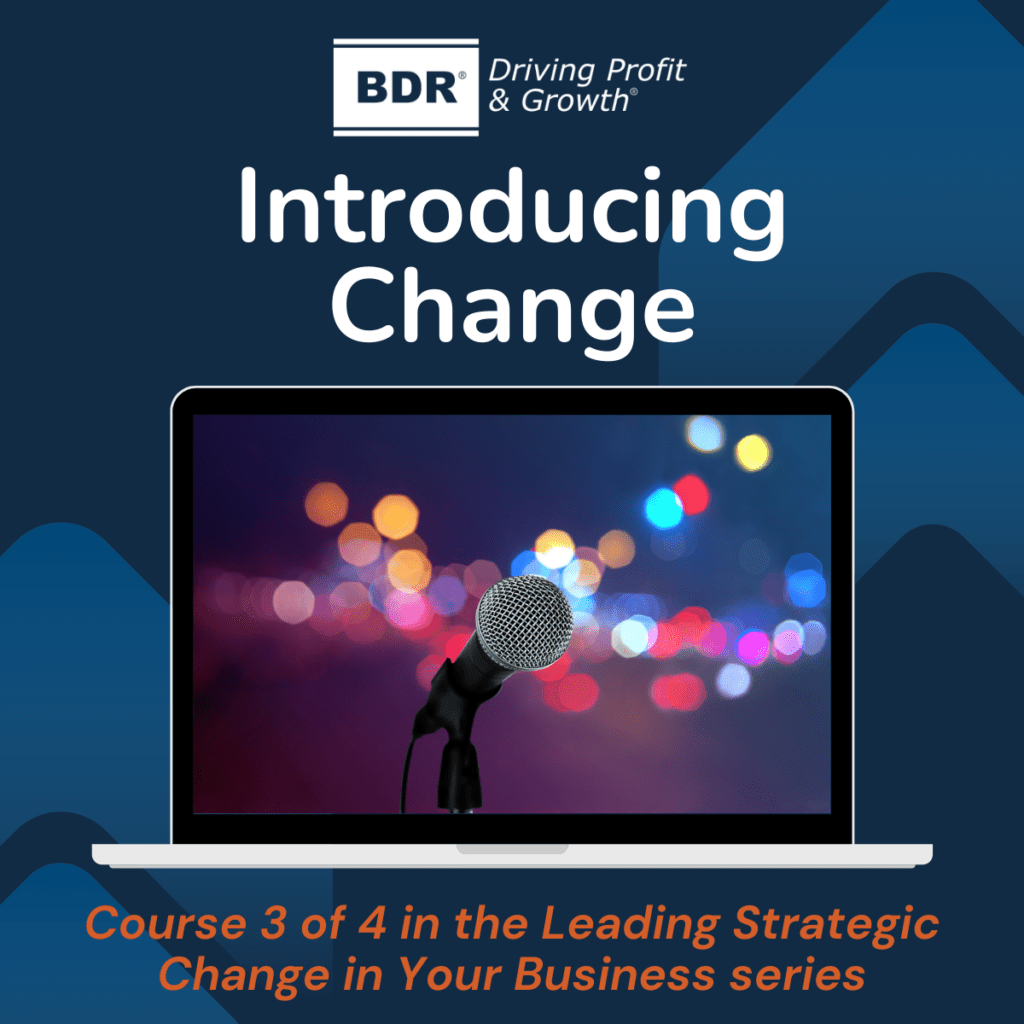 Introducing Change | BDR