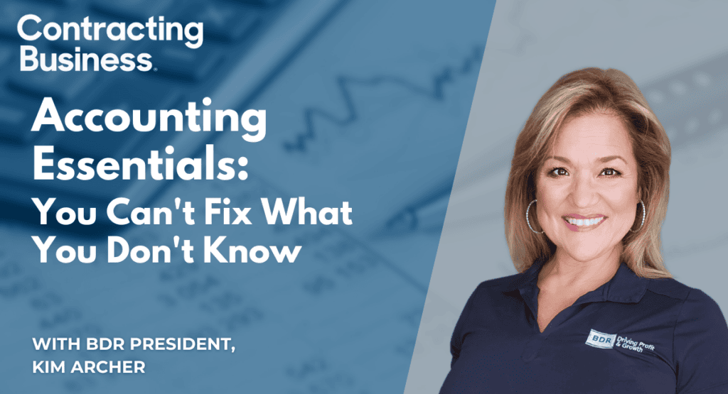 Accounting Essentials: You Can't Fix What You Don't Know