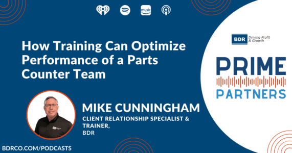 How Training Can Optimize Performance Of A Parts Counter Team | BDR
